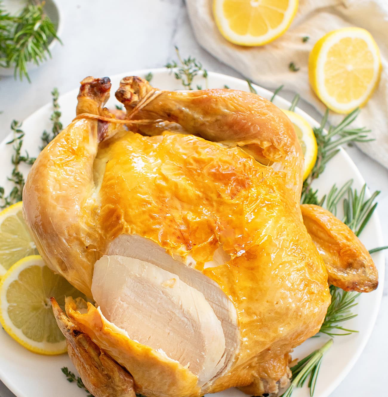 2 Ingredient Crispy Roast Chicken - Kirbie's Cravings
