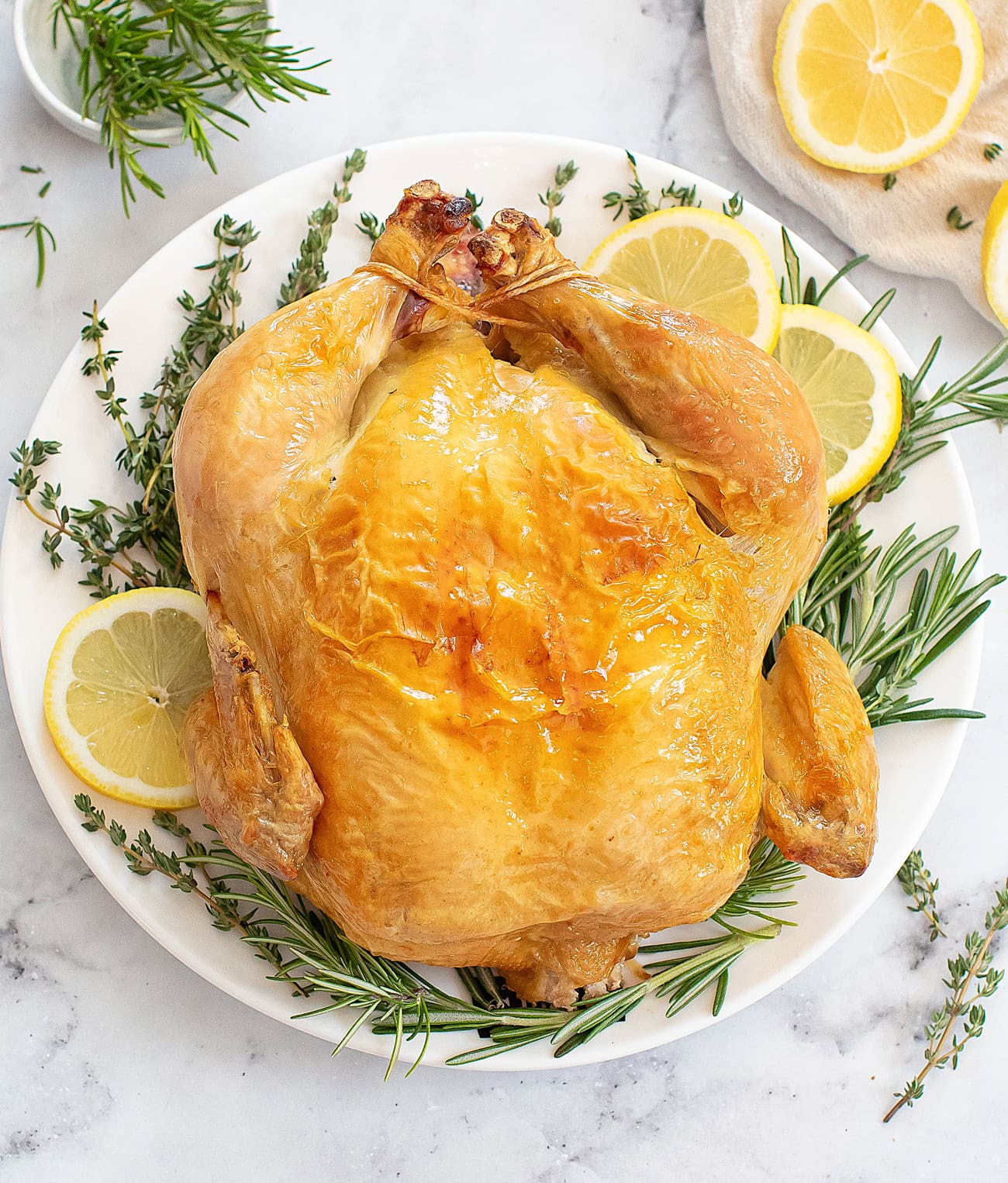 2 Ingredient Crispy Roast Chicken - Kirbie's Cravings