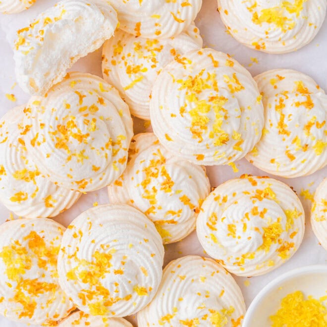 3 Ingredient Lemon Cloud Cookies (No Butter or Oil) - Kirbie's Cravings