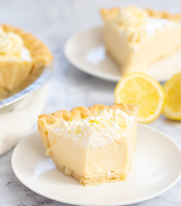 3 Ingredient Lemon Pie - Kirbie's Cravings