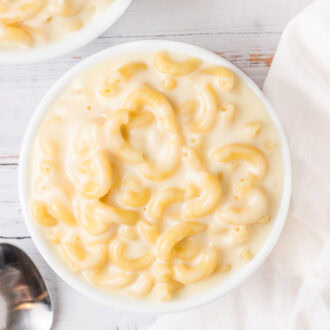3 Ingredient Healthier Macaroni and Cheese - Kirbie's Cravings