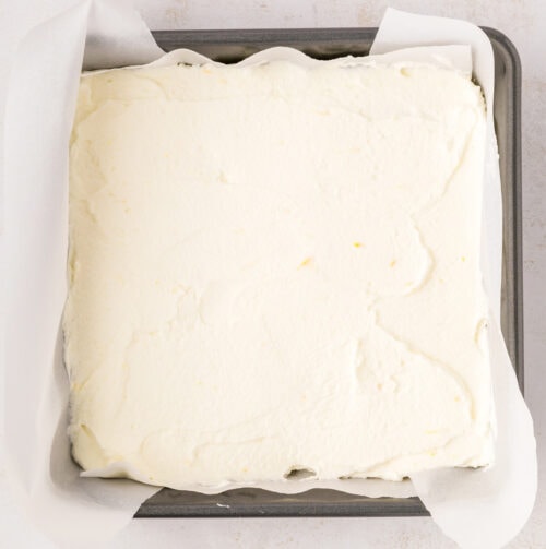 4 Ingredient No Bake Lemon Cake - Kirbie's Cravings