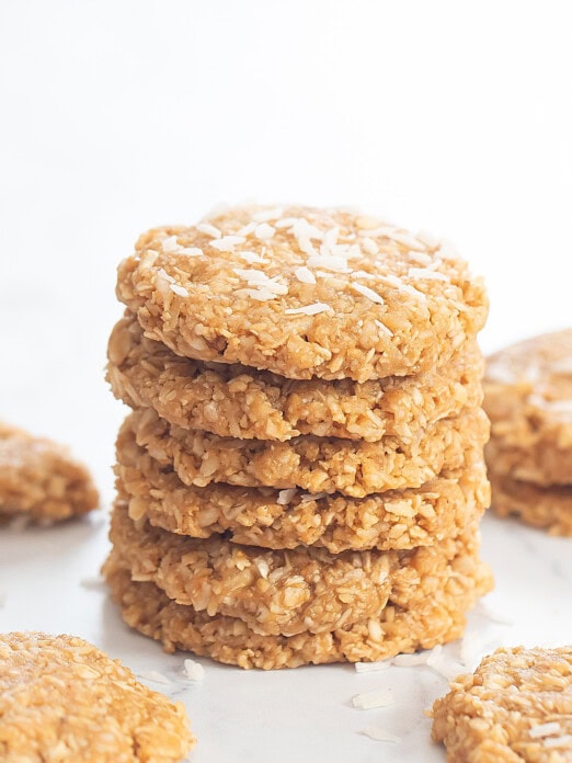 4 Ingredient No Bake Coconut Oatmeal Cookies (No Flour, Eggs, Refined ...
