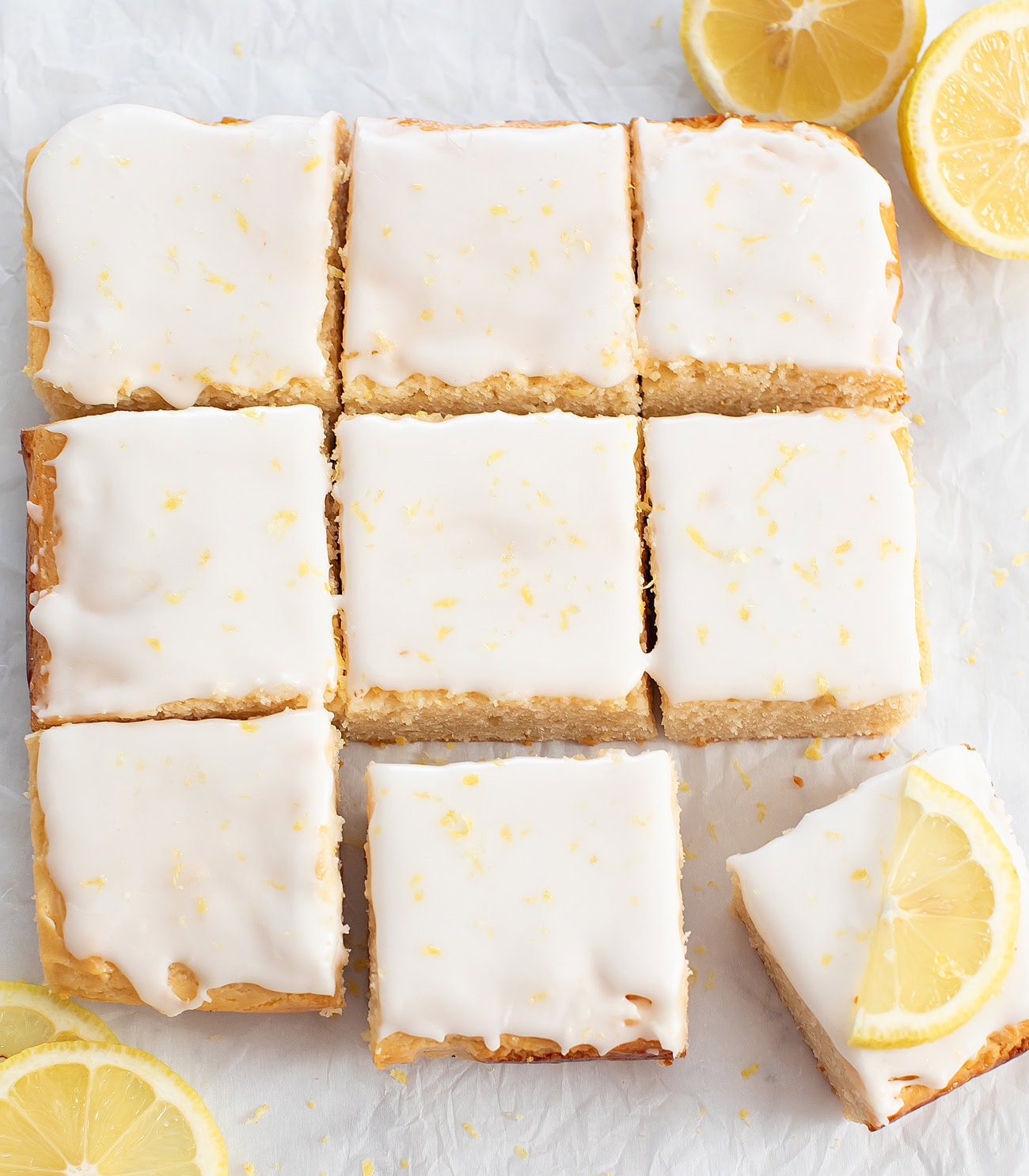 4 Ingredient Lemonies (Lemon Brownies) - Kirbie's Cravings