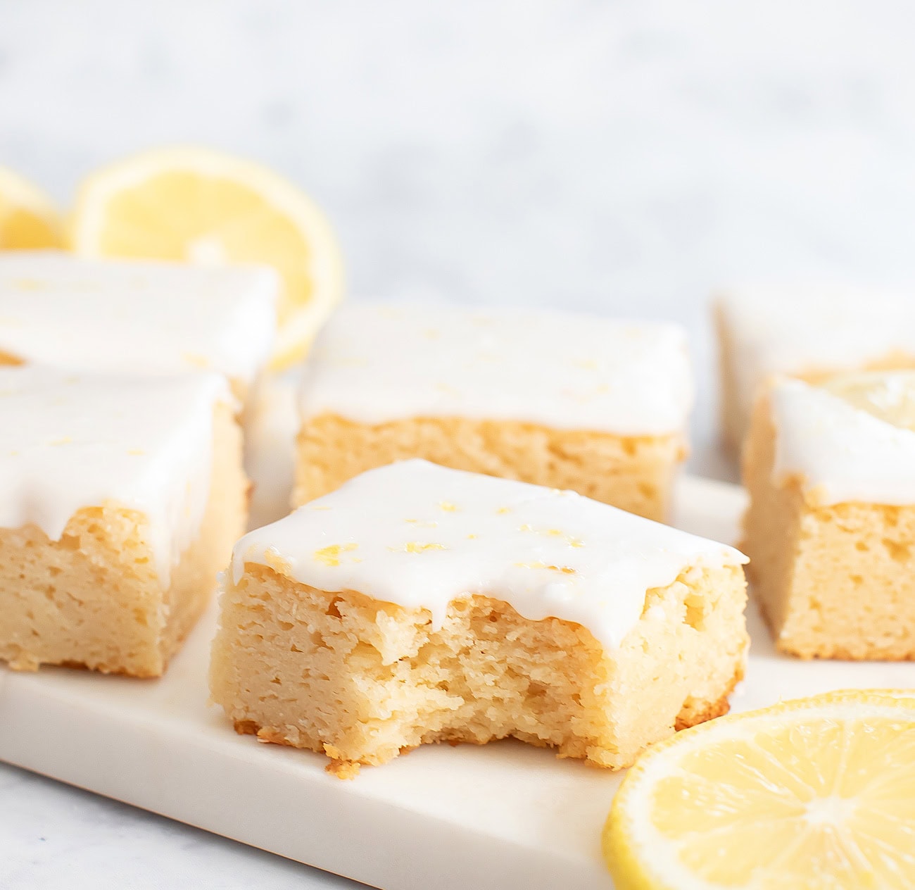 4 Ingredient Lemonies (Lemon Brownies) - Kirbie's Cravings