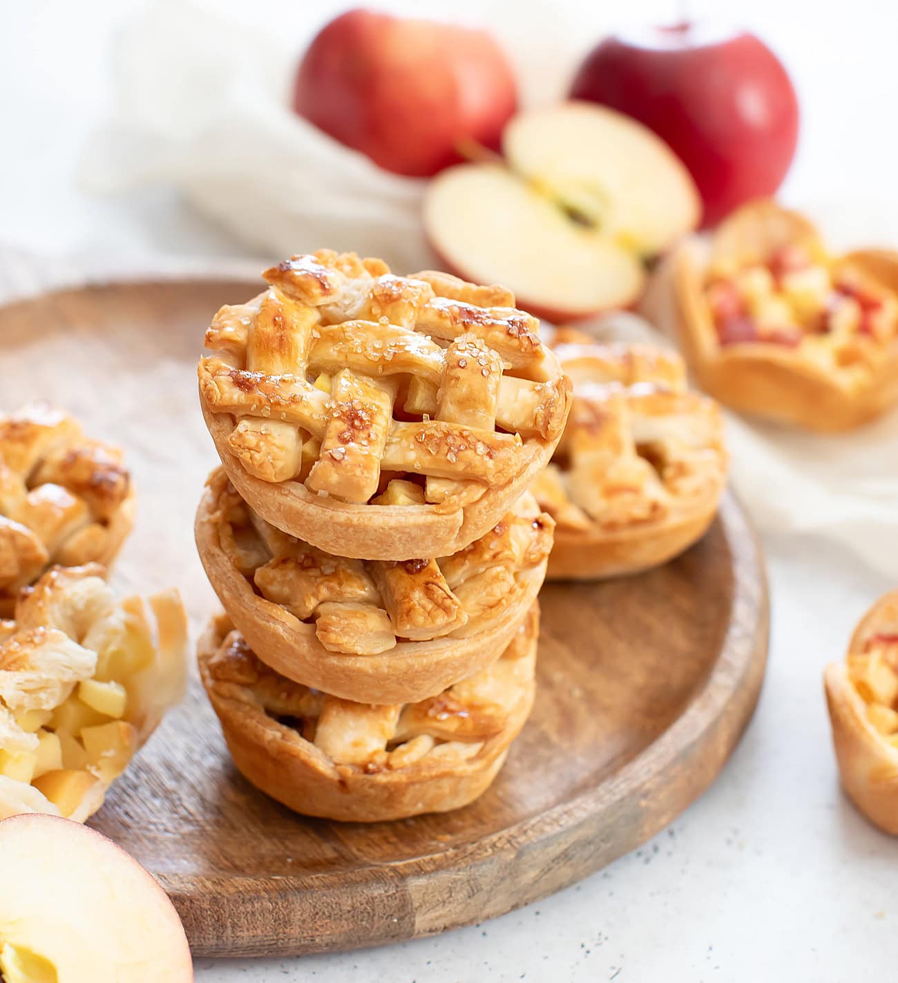 3 Ingredient Apple Pies - Kirbie's Cravings