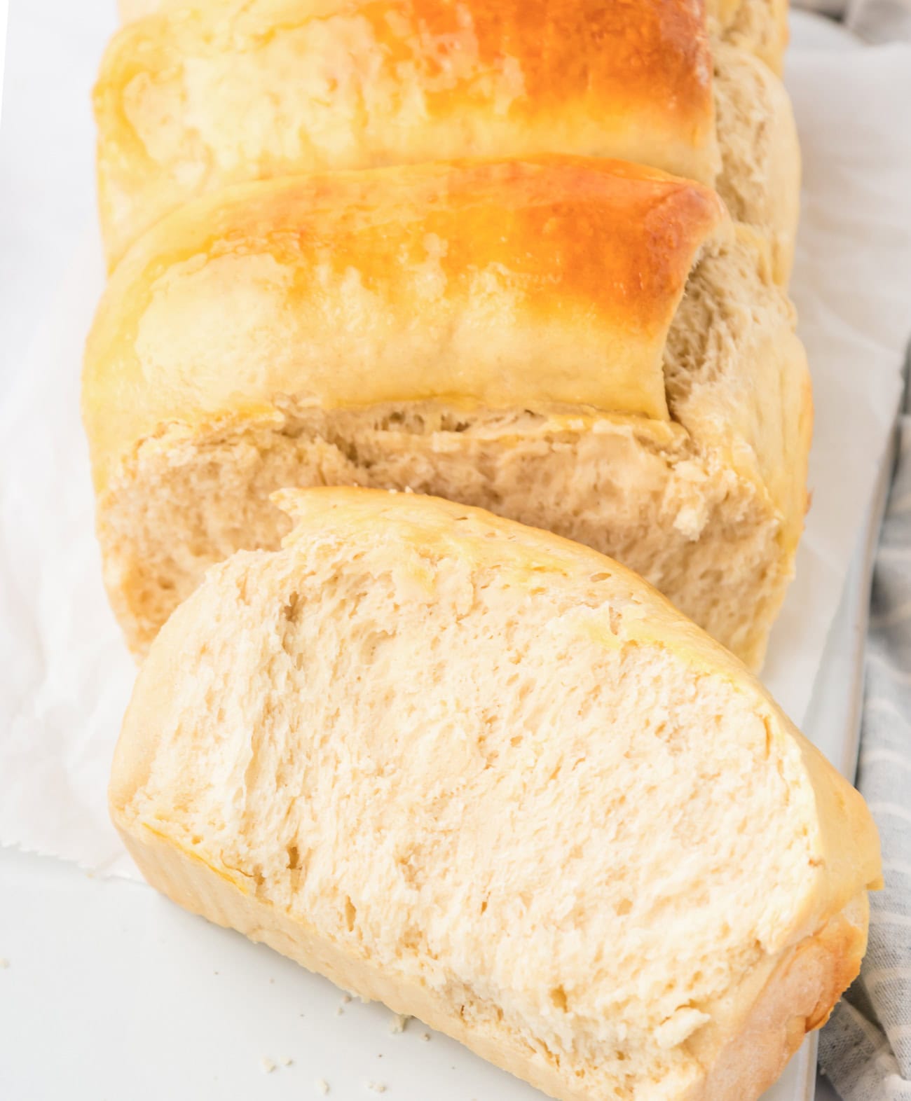 3 Ingredient Milk Bread (No Yeast) - Kirbie's Cravings