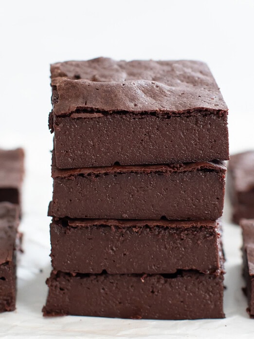 4 Ingredient Keto Brownies - Kirbie's Cravings