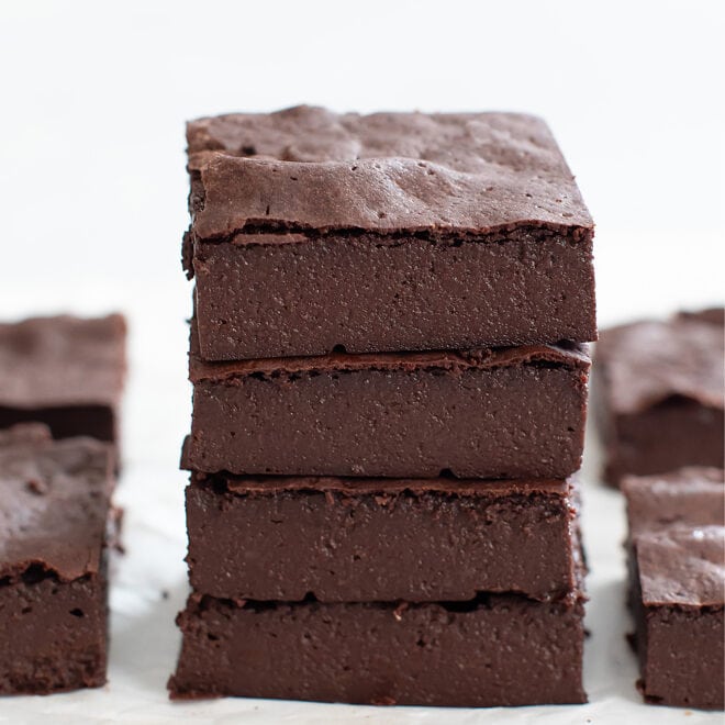 4 Ingredient Keto Brownies - Kirbie's Cravings