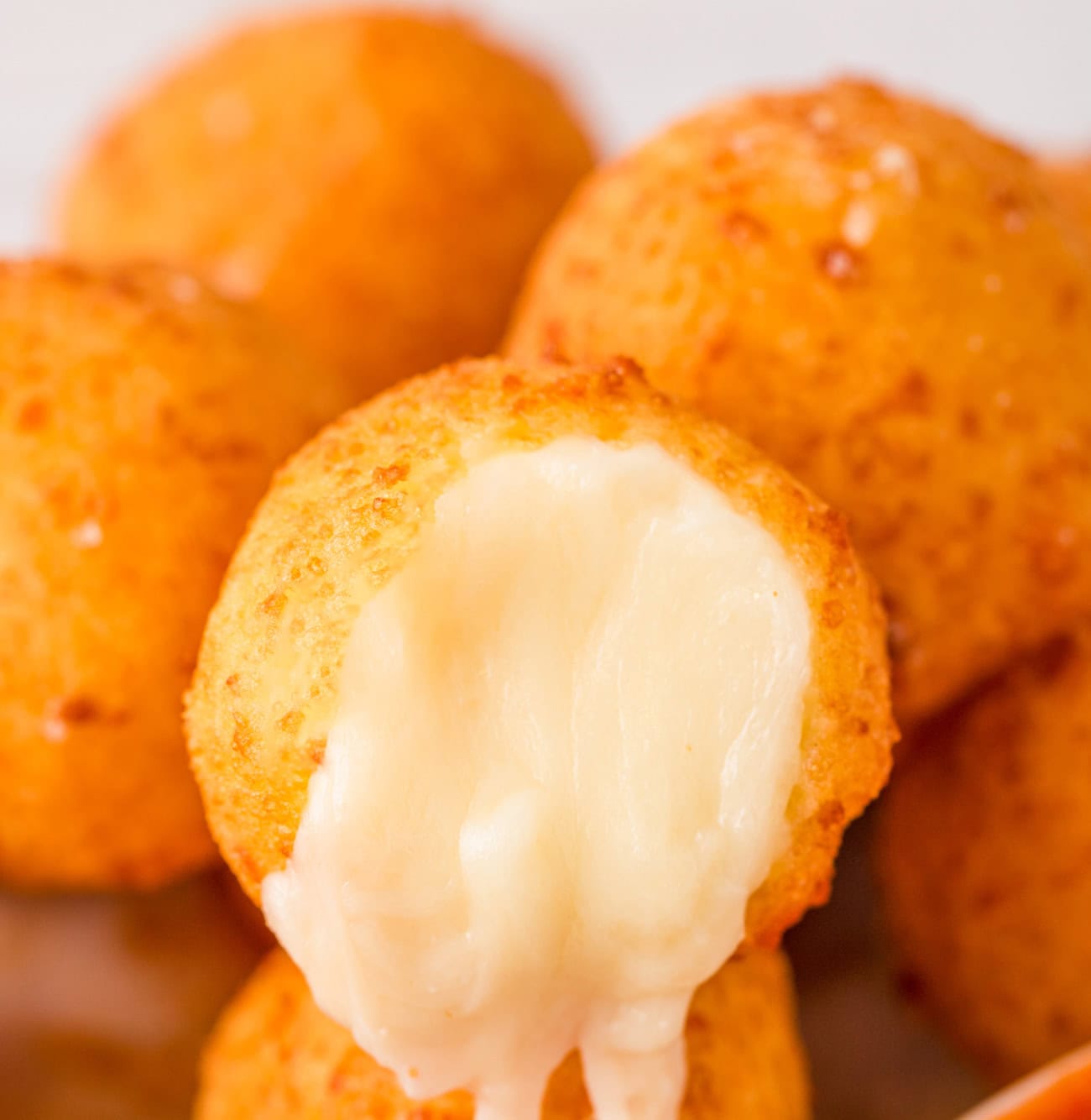 2 Ingredient Crispy Cheese Balls (Keto, Low Carb) - Kirbie's Cravings