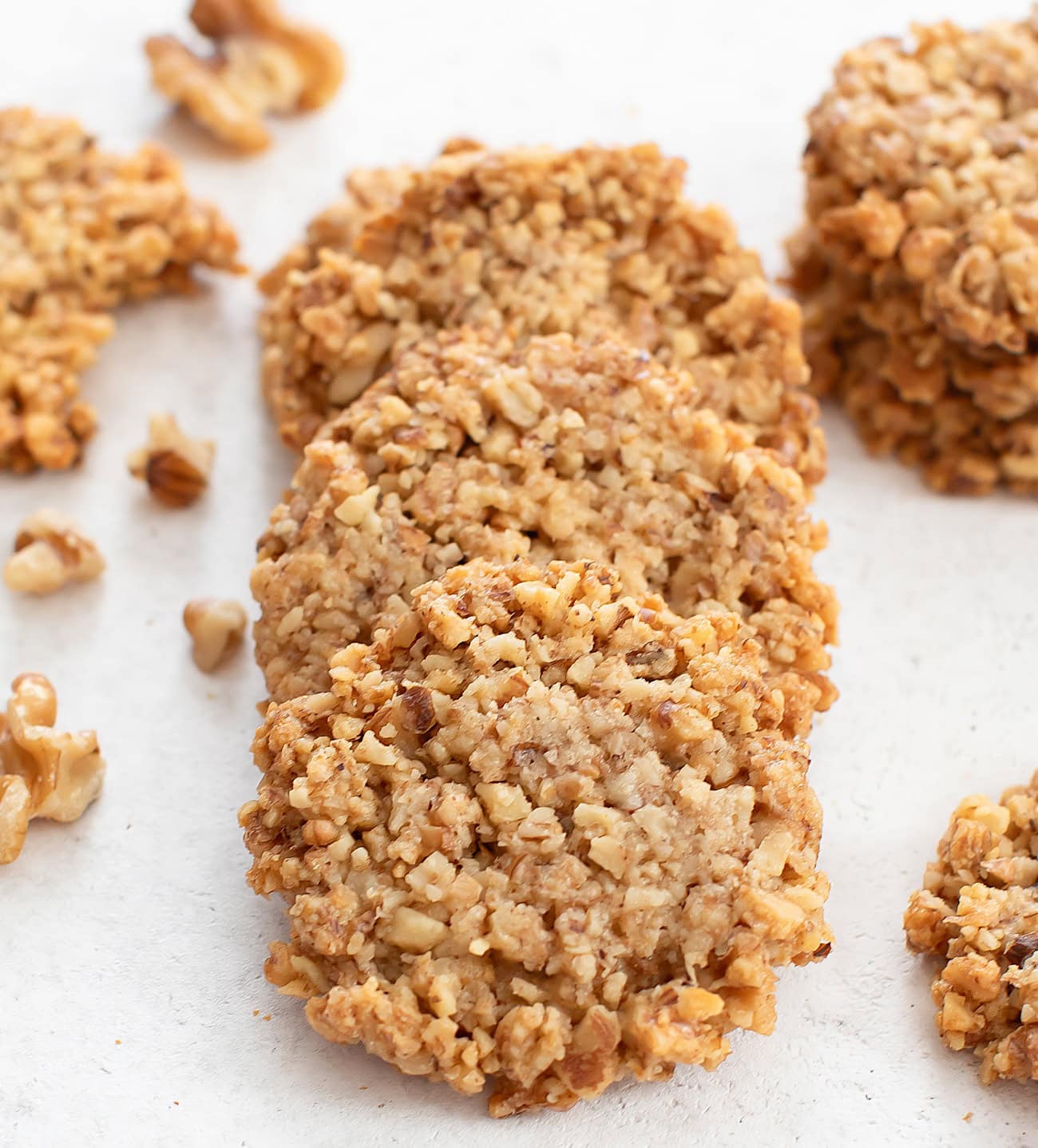 2 Ingredient Keto Walnut Cookies - Kirbie's Cravings