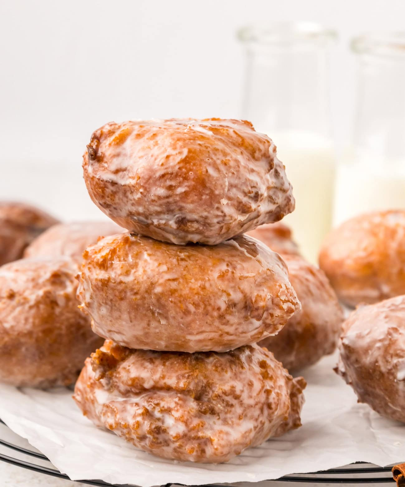 2 Ingredient Pumpkin Pie Fritters - Kirbie's Cravings