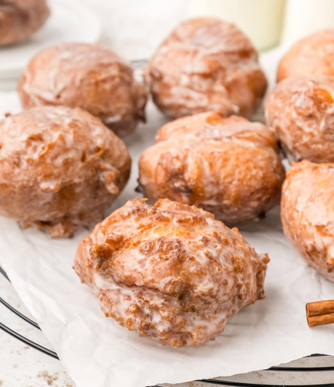 2 Ingredient Pumpkin Pie Fritters - Kirbie's Cravings