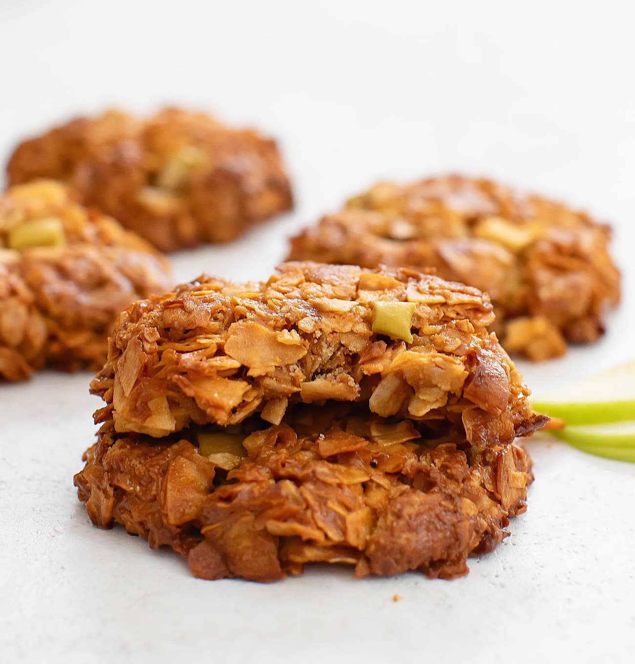 4 Ingredient Apple Pie Magic Cookies - Kirbie's Cravings