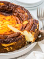 4 Ingredient Keto Basque Cheesecake - Kirbie's Cravings