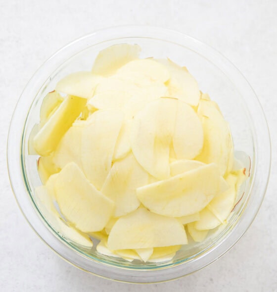 5 Ingredient Invisible Apple Cake - Kirbie's Cravings