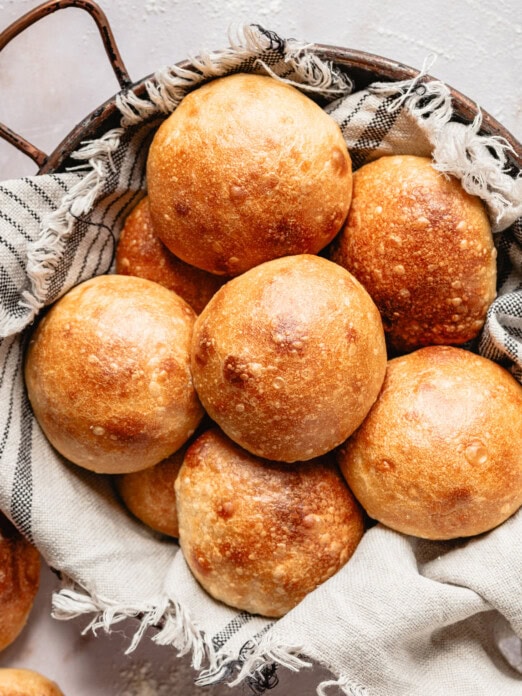 2 Ingredient Bread Rolls No Yeast No Knead Kirbie S Cravings
