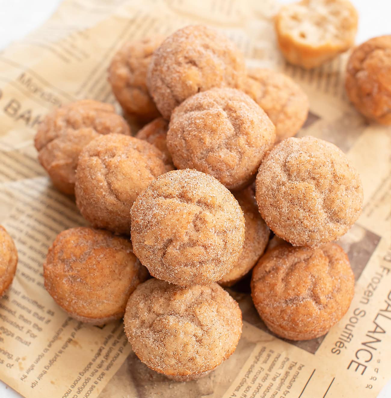 3 Ingredient Apple Donuts - Kirbie's Cravings