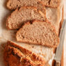 4 Ingredient Healthy Bread (No Yeast) - Kirbie's Cravings