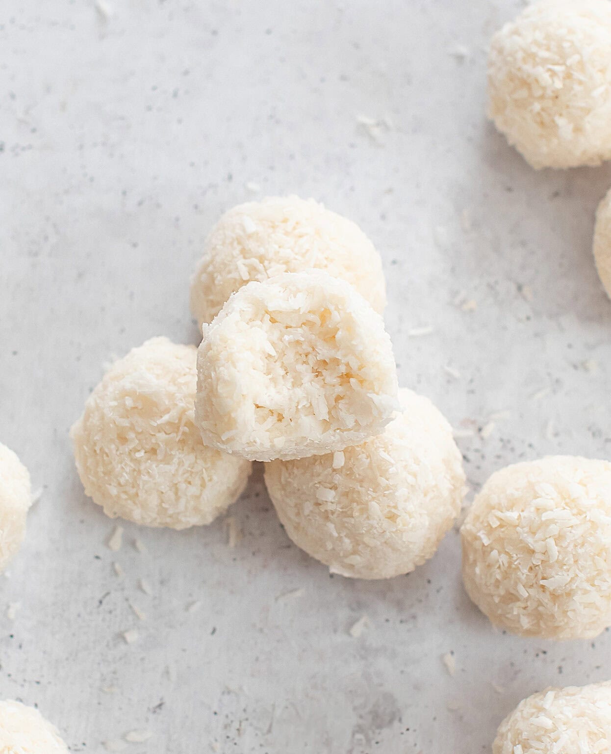2 Ingredient No Bake Keto Coconut Balls - Kirbie's Cravings