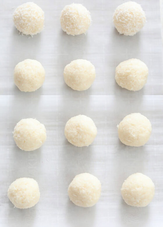 2 Ingredient Coconut Truffles - Kirbie's Cravings