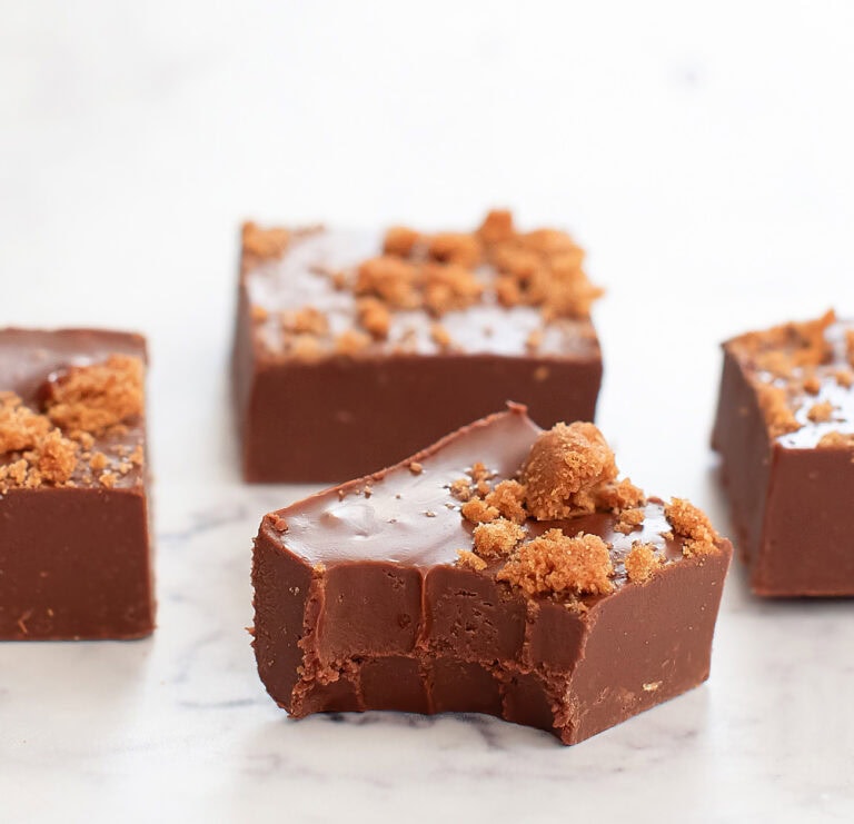 2 Ingredient Cookie Fudge - Kirbie's Cravings