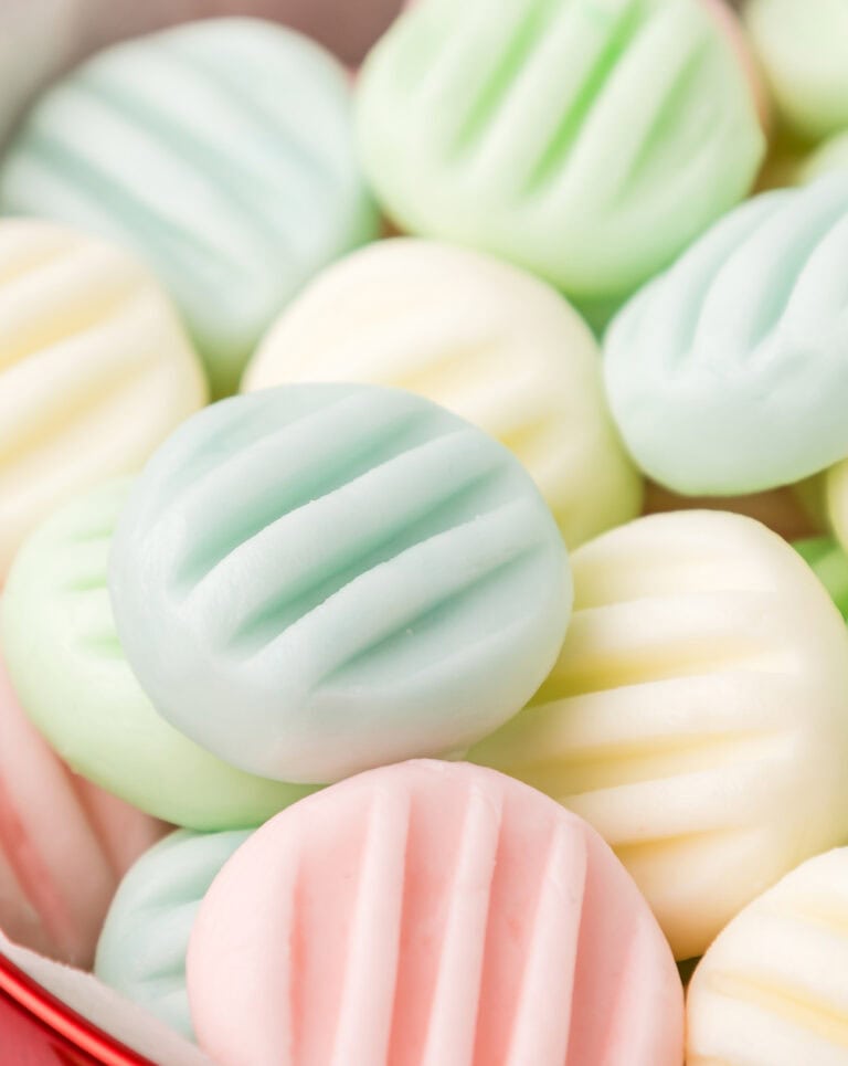 3 Ingredient Cream Cheese Mints - Kirbie's Cravings