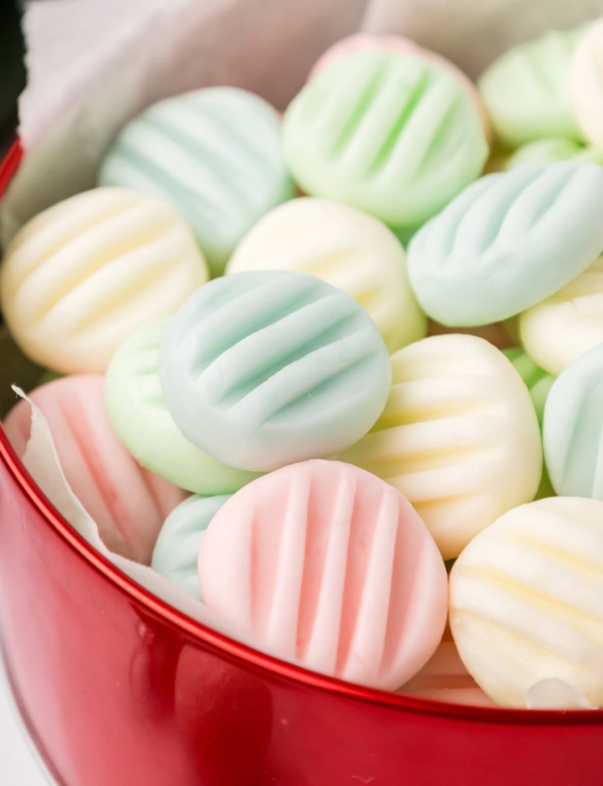 3 Ingredient Cream Cheese Mints - Kirbie's Cravings