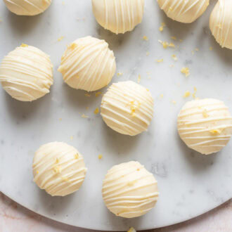 3 Ingredient Lemon Truffles - Kirbie's Cravings