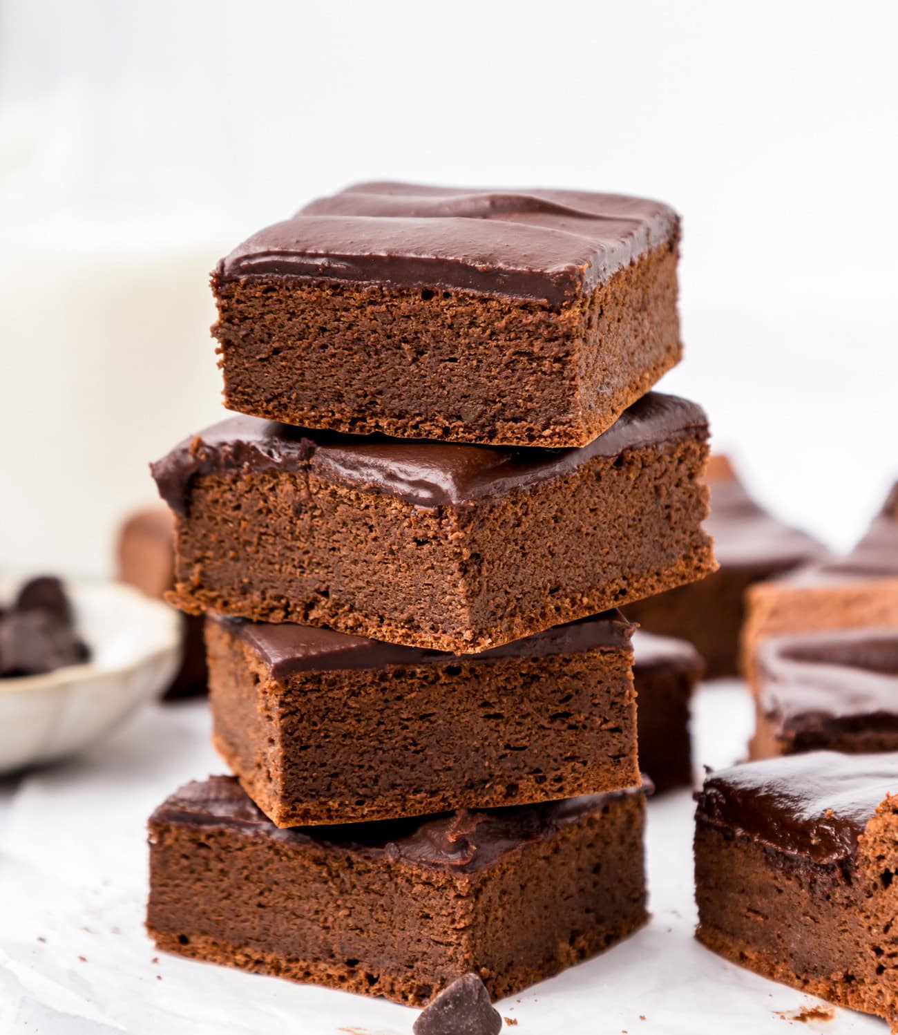 2 Ingredient Keto Chocolate Brownies - Kirbie's Cravings