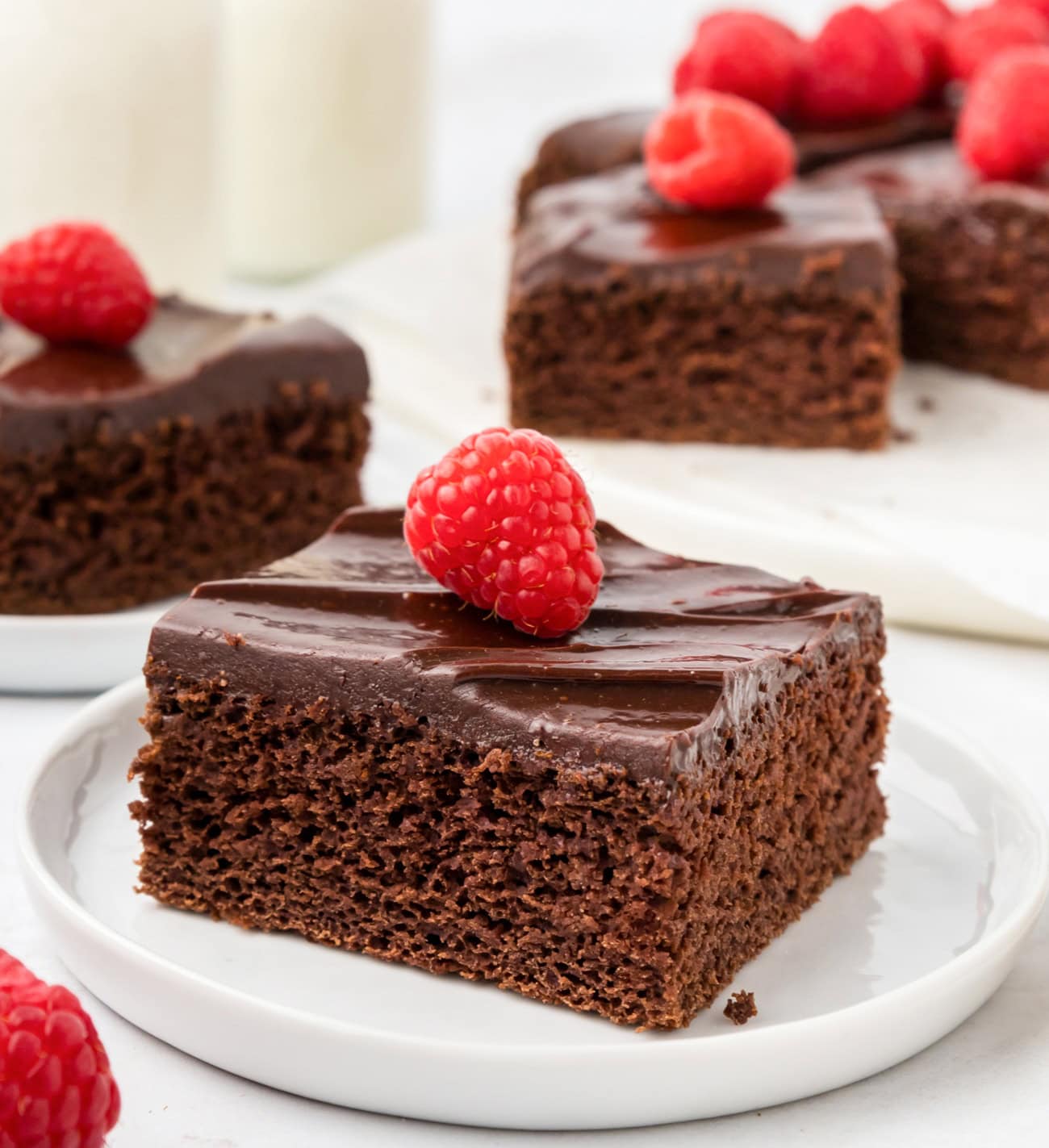 4 Ingredient Chocolate Cake - Kirbie's Cravings