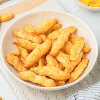 3 Ingredient Keto Cheetos - Kirbie's Cravings