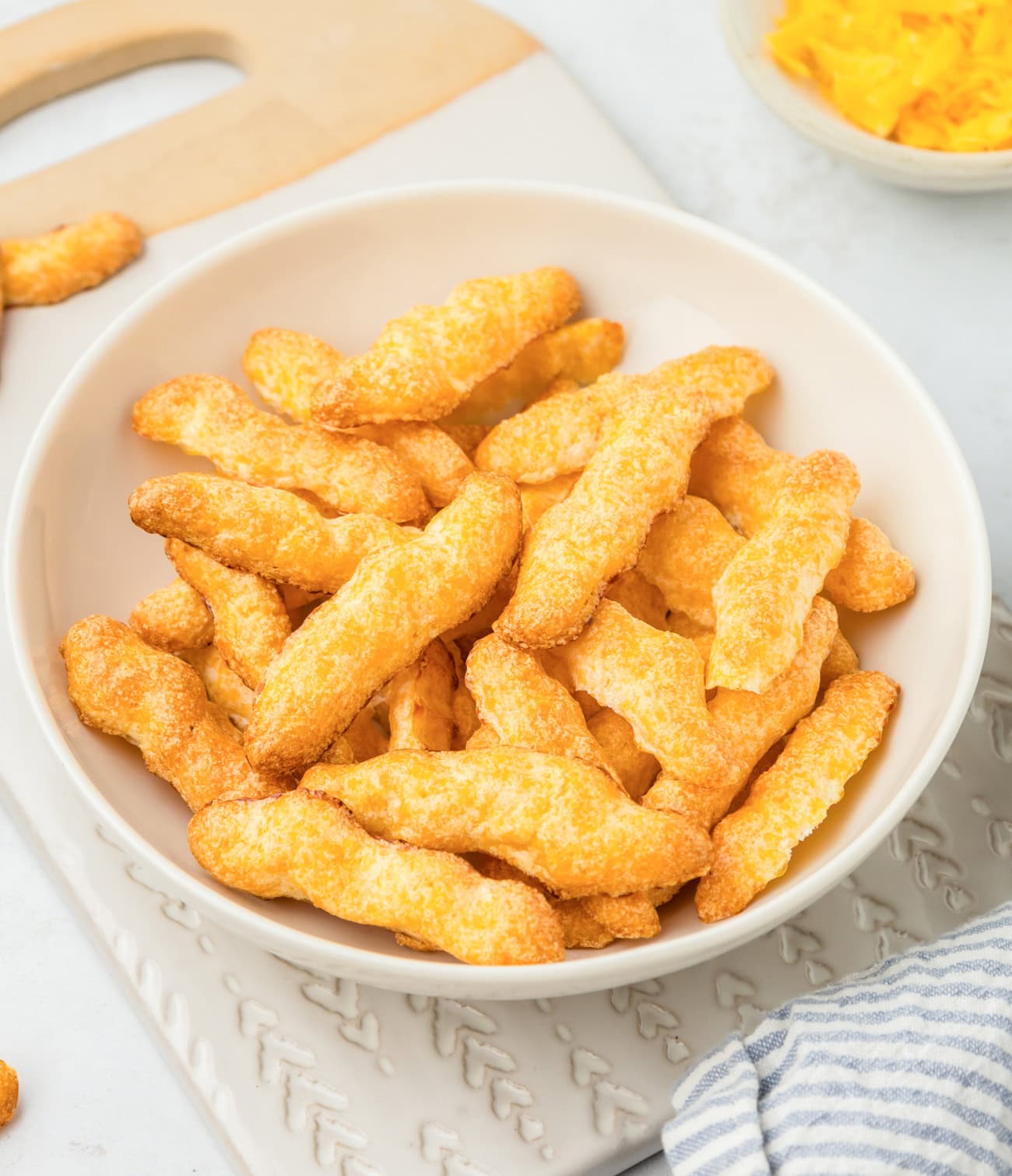 3 Ingredient Keto Cheetos - Kirbie's Cravings
