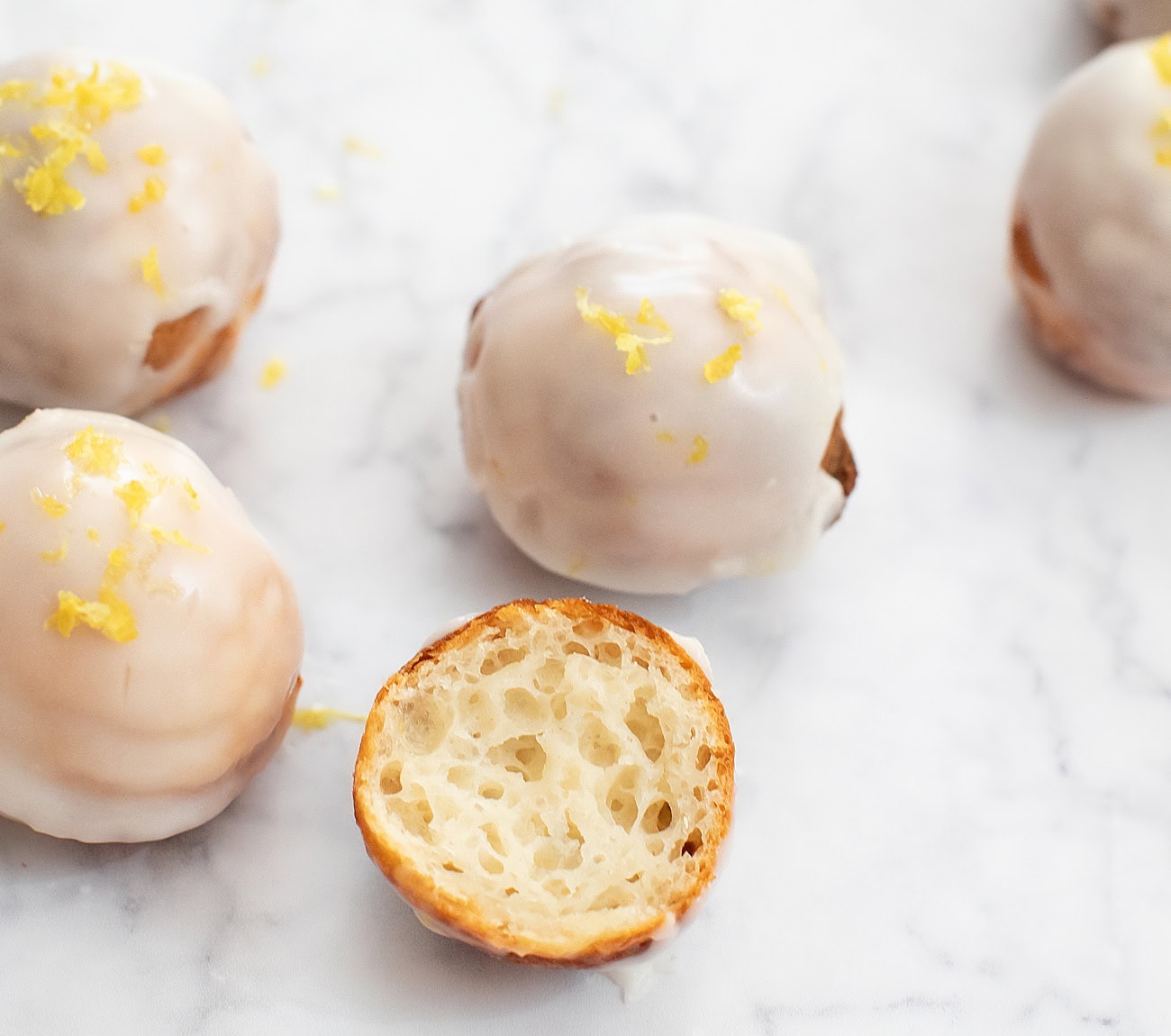 3 Ingredient Lemon Donuts - Kirbie's Cravings