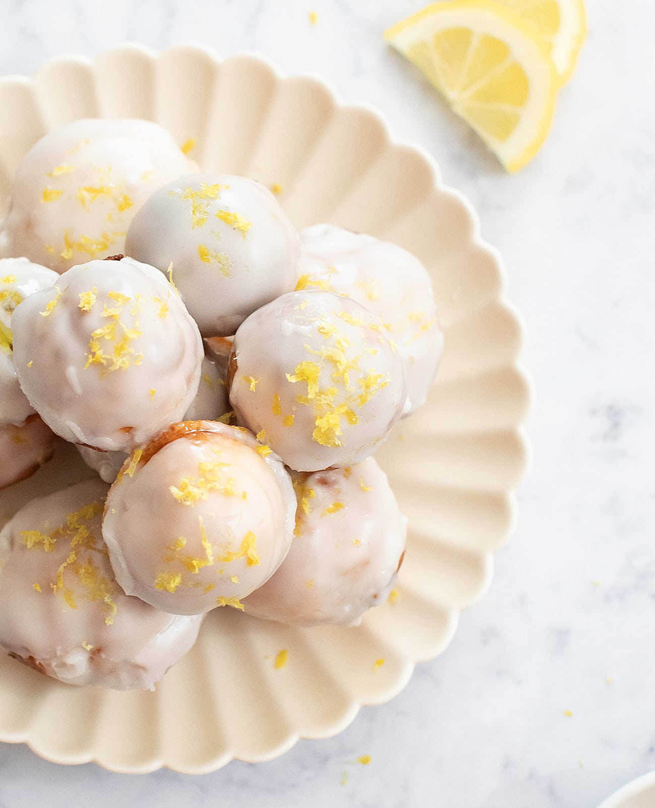 3 Ingredient Lemon Donuts - Kirbie's Cravings