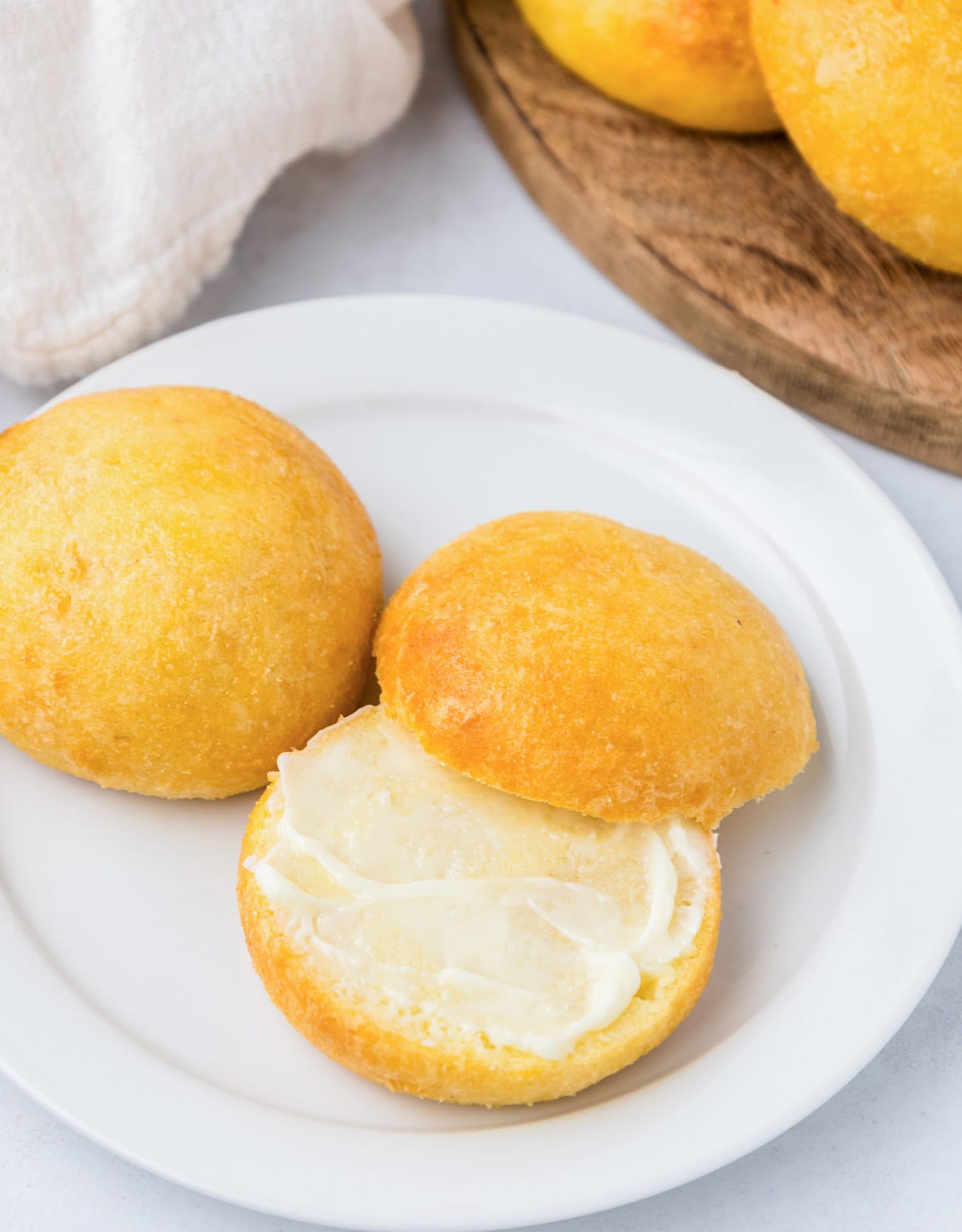 4 Ingredient Keto Bread Rolls - Kirbie's Cravings