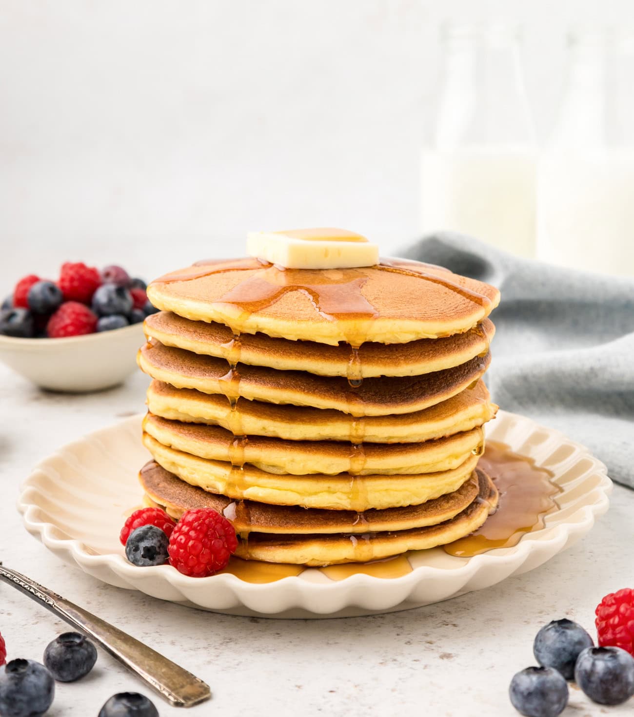 4 Ingredient Keto Cottage Cheese Pancakes - Kirbie's Cravings