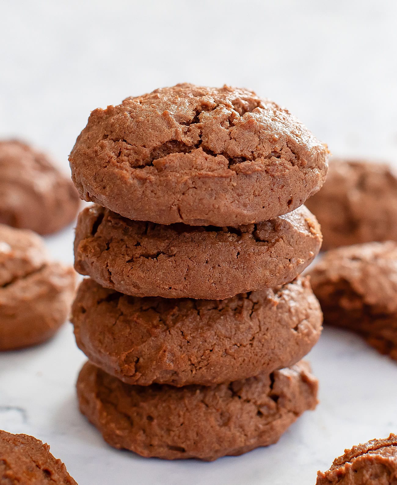 4 Ingredient Chocolate Cloud Cookies (No Flour, Butter or Oil) - Kirbie ...