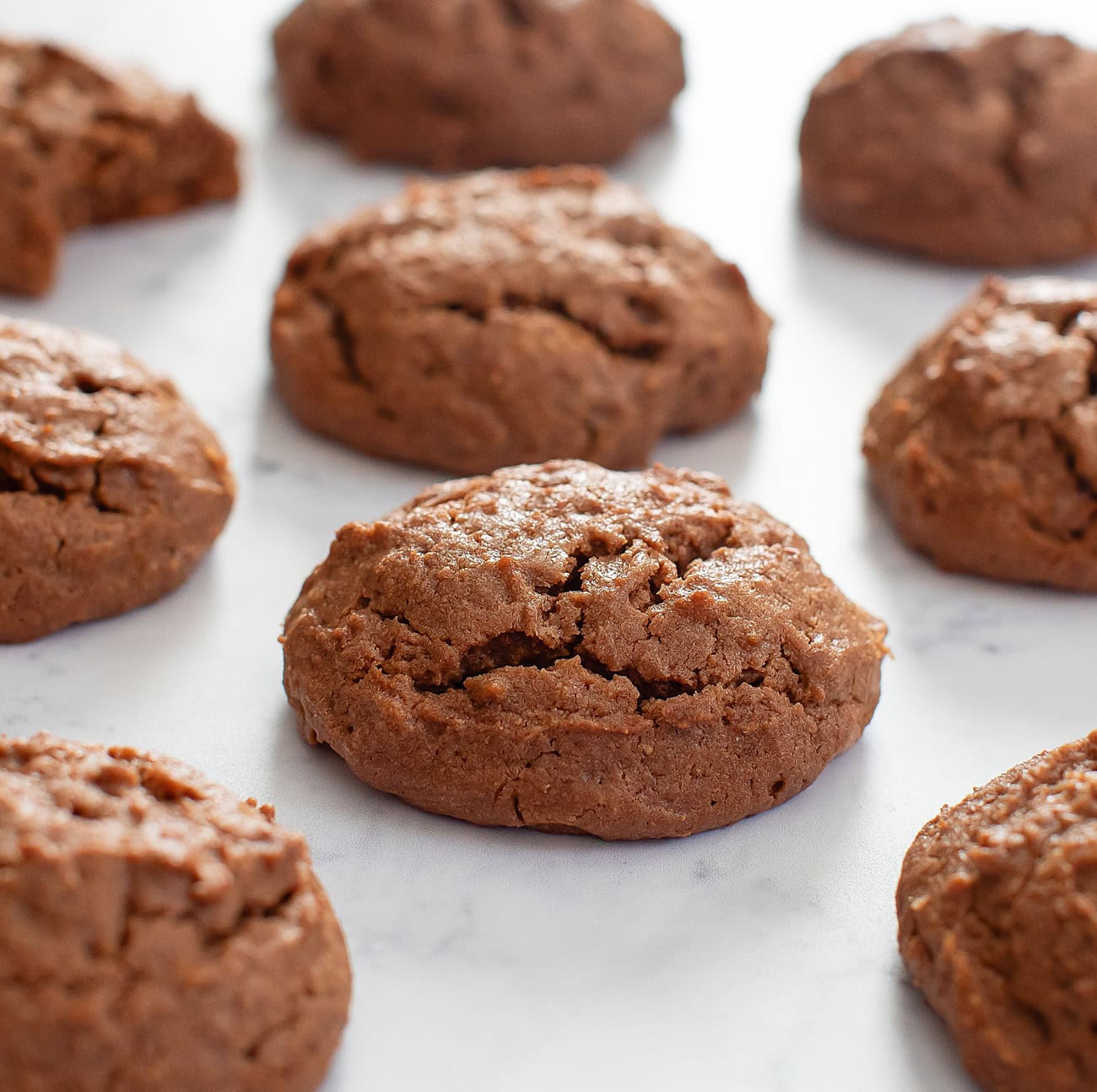 4 Ingredient Chocolate Cloud Cookies (No Flour, Butter or Oil) - Kirbie's Cravings