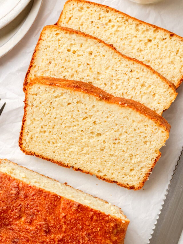 4 Ingredient Keto Cottage Cheese Bread - Kirbie's Cravings