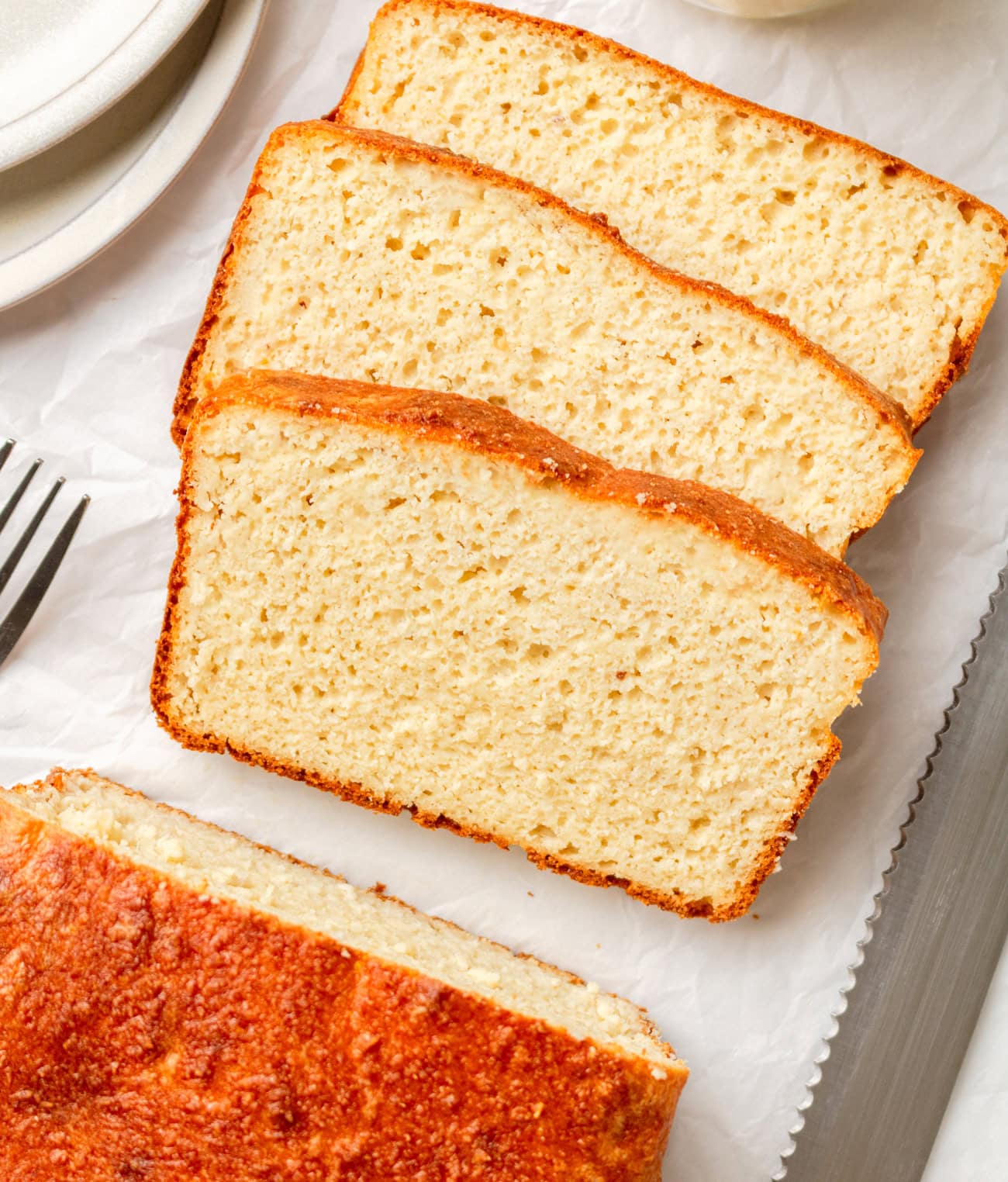 4 Ingredient Keto Cottage Cheese Bread - Kirbie's Cravings