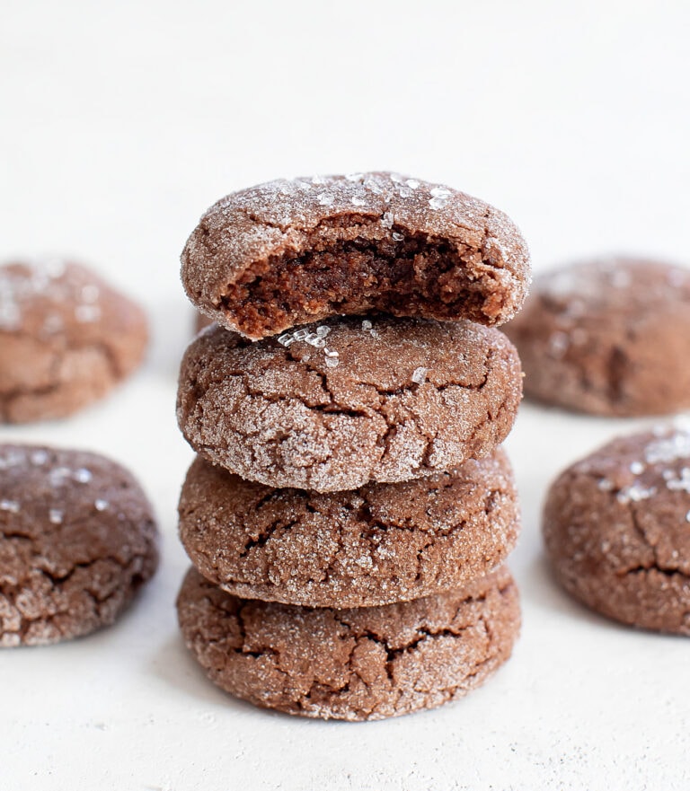 4 Ingredient Chocolate Cloud Cookies (No Wheat Flour, Dairy, Butter or ...