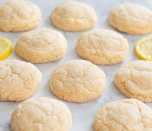 4 Ingredient Lemon Cloud Cookies (No White Flour, Butter or Oil ...