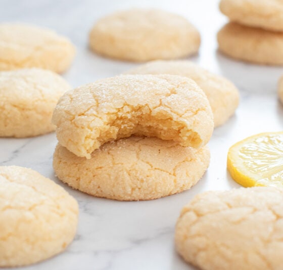4 Ingredient Lemon Cloud Cookies (No White Flour, Butter or Oil ...