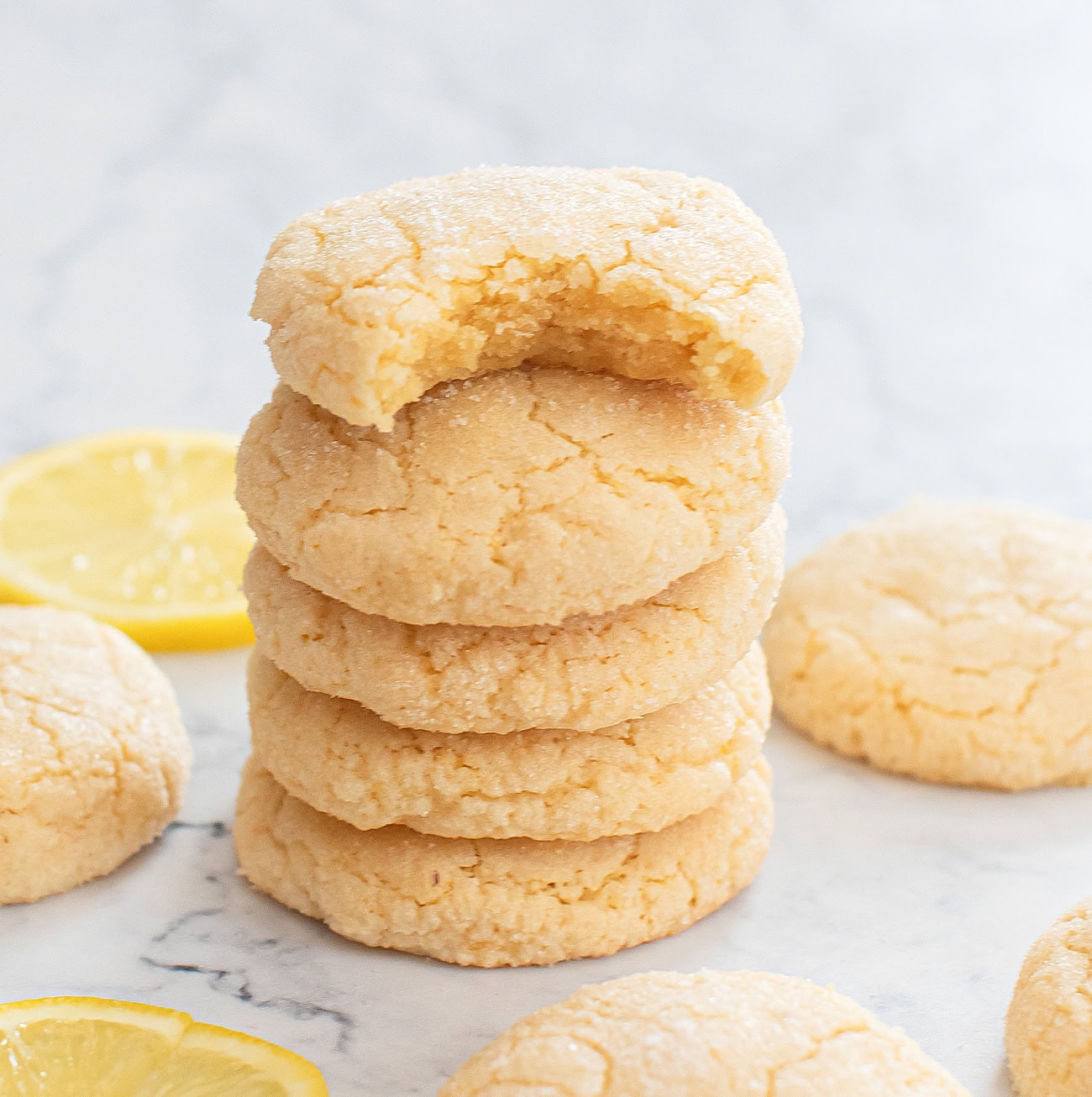 4 Ingredient Lemon Cloud Cookies (No White Flour, Butter or Oil ...
