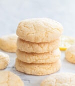 4 Ingredient Lemon Cloud Cookies (No White Flour, Butter or Oil ...