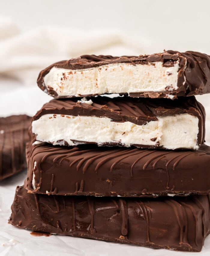 4 Ingredient Keto Cottage Cheese Ice Cream Bars - Kirbie's Cravings