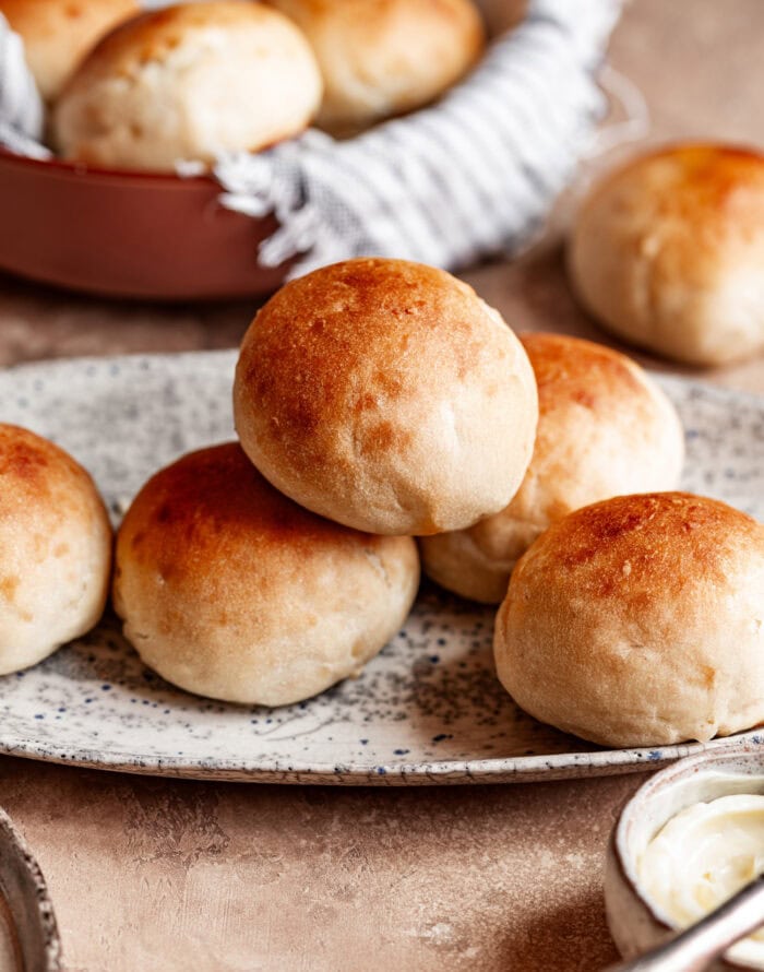 2 Ingredient Cottage Cheese Bread Rolls (No Yeast or Kneading) - Kirbie ...
