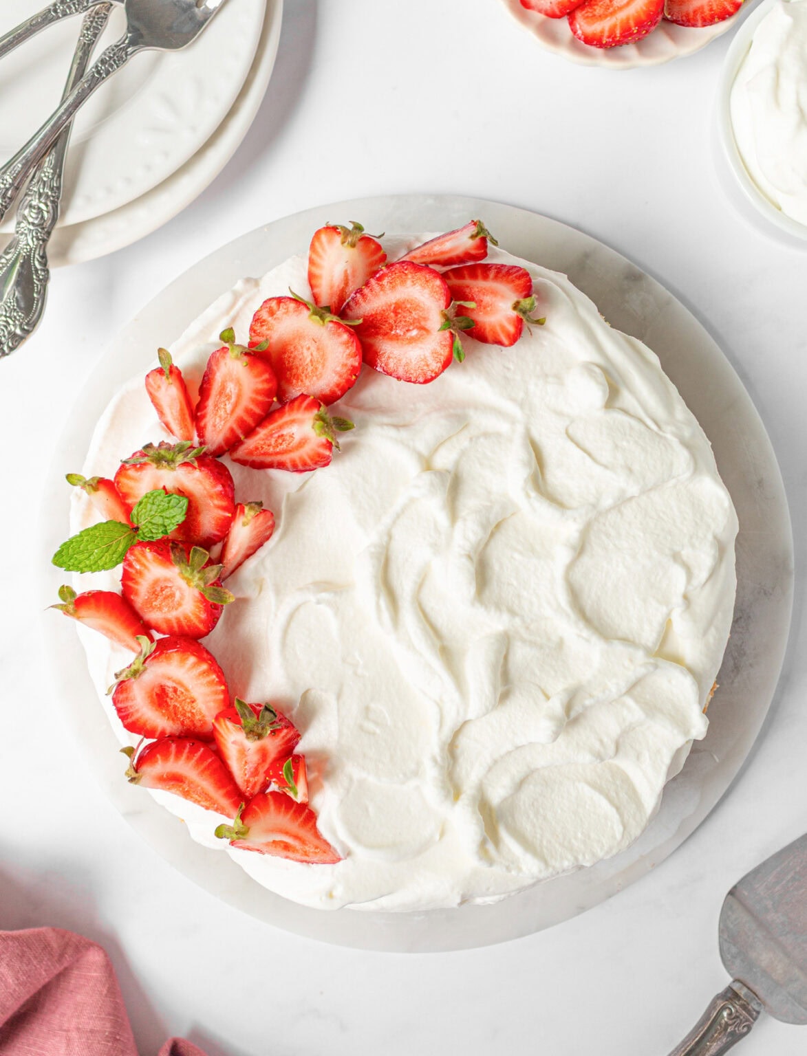 4 Ingredient Cloud Cake (No Flour, Dairy, Butter or Oil) - Kirbie's ...