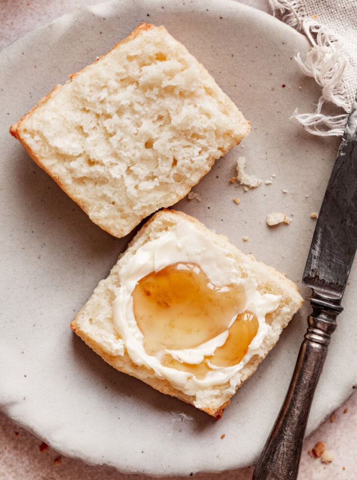 3 Ingredient Cottage Cheese Biscuits - Kirbie's Cravings